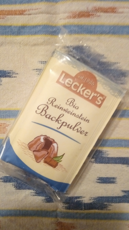 Backpulver (Weinstein) Bio - RIADAREI